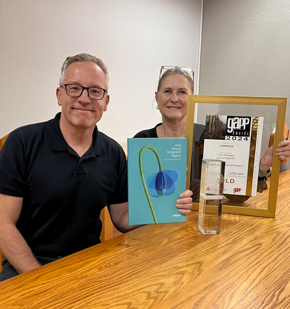 Sappi wins Gold at GAPP Awards for 2023 Annual Report and Corporate ...